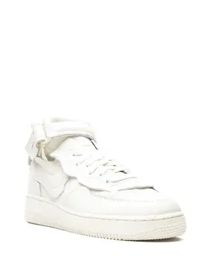 Nike X Comme Des Garçons Air Force 1 Mid Sneakers