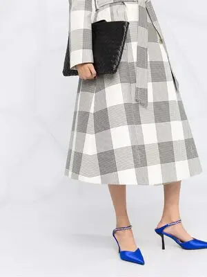 TEMPERLEY LONDON Halcyon Checked Wool-blend Coat