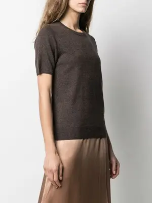 N.peal Knitted Cashmere Top