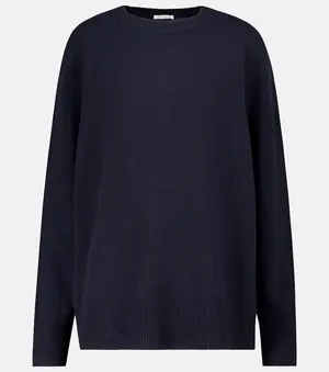 THE ROW Sibem Wool And Cashmere Sweater - Blue