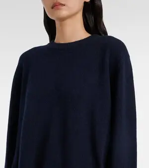 THE ROW Sibem Wool And Cashmere Sweater - Blue