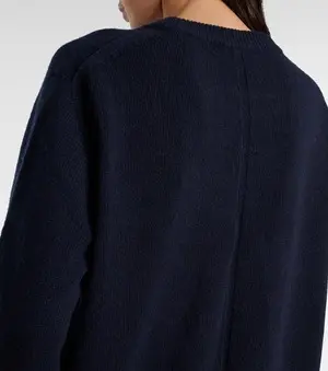 THE ROW Sibem Wool And Cashmere Sweater - Blue