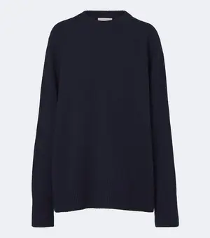 THE ROW Sibem Wool And Cashmere Sweater - Blue
