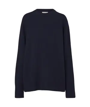 THE ROW Sibem Wool And Cashmere Crewneck Sweater - Blue