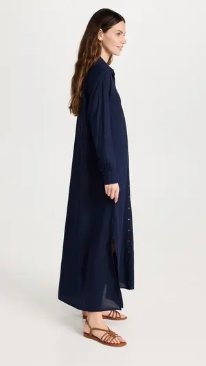 Xirena Boden Shirt Dress - Navy