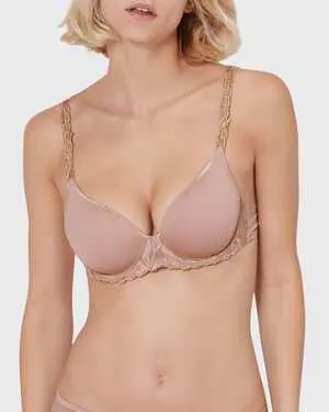Simone Perele Andora 3d Convertible Plunge Bra Divine Linen