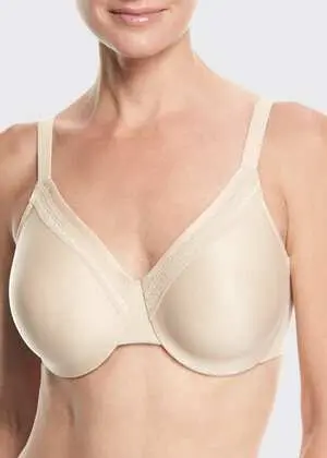 Wacoal Perfect Primer Full-Coverage Underwire Bra Rose Dust
