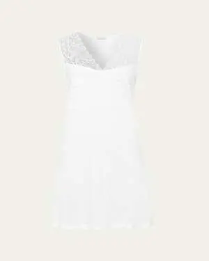 Hanro Mots Tank Gown - White
