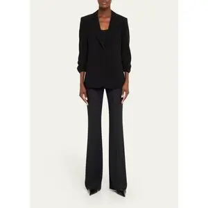 Cinq À Sept Khloe Crepe Blazer - Black