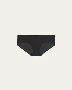 Commando Cotton Bikini Briefs - Black