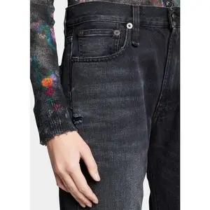 R13 Wide-leg Cropped Boyfriend Jeans