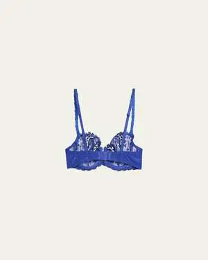 Simone Perele Wish Lace Demi Cup Bra - Black