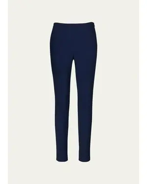 Ralph Lauren Ralph Lauren Collection Alandra Stretch-Wool Pants Navy