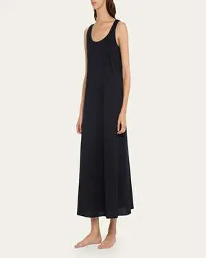Hanro Cotton Deluxe Long Tank Gown