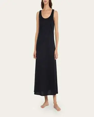 Hanro Cotton Deluxe Long Tank Gown