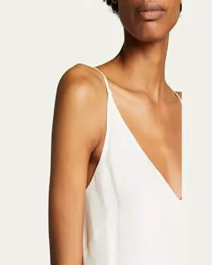 L'Agence Gabriella Silk Tank - Ivory