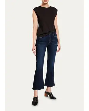 FRAME Le Crop Mini Boot Jeans