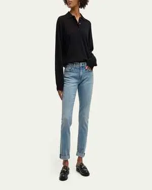 Rag & Bone Dre Low-rise Boyfriend Jeans - Daphne