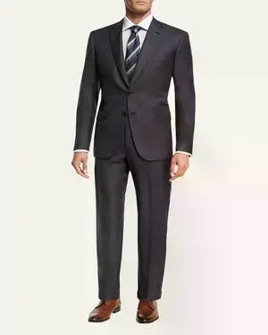 Brioni Brunico Virgin Wool Two-piece Suit - Gray