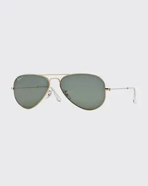 Ray-ban Ray-Ban Metal Aviator Sunglasses 0158gld