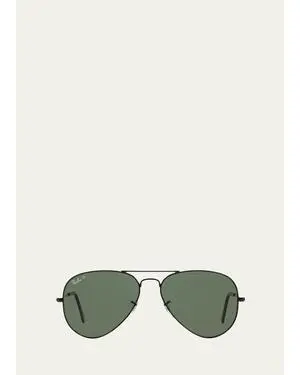 Ray-ban Metal Aviator Sunglasses - Black