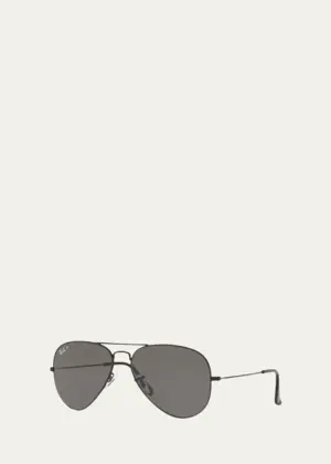 Ray-ban Ray-Ban Metal Aviator Sunglasses Purple/gold