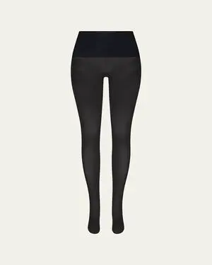 Commando Semi-opaque Tights - Black