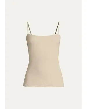 Cosabella Talco Scoop-neck Jersey Camisole Sand