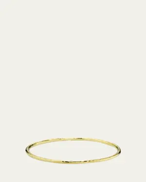 Ippolita 18k Hammered Bangle - Gold