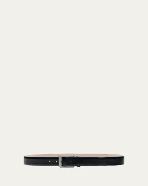 Magnanni Magnanni Vega Leather Belt Black