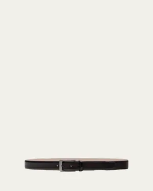 Magnanni Magnanni Vega Leather Belt Brown