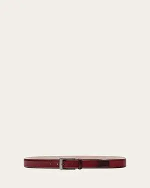 Magnanni Magnanni Vega Leather Belt Red