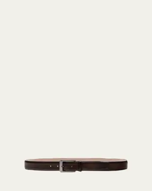 Magnanni Magnanni Vega Leather Belt Tabaco