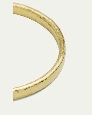 Ippolita Hammered 18k Bangle
