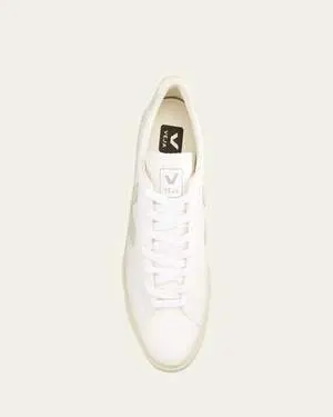 VEJA Campo Leather Low-top Sneakers - White/grey