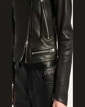 TOM FORD Leather Moto Jacket