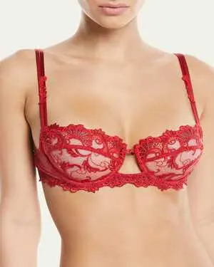 Lise Charmel Dressing Floral Demi-cup Bra - Dressing Solaire