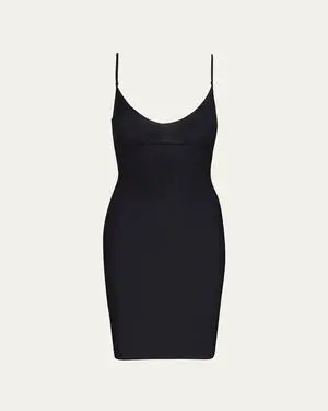 Commando Two-faced Tech Control Full Slip - Black