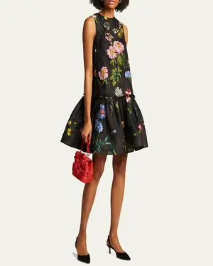 Manolo Blahnik Carolyne Satin Slingback Pumps - Black
