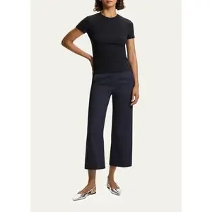 Theory Tiny Tee 2 Organic Cotton Top - Peach
