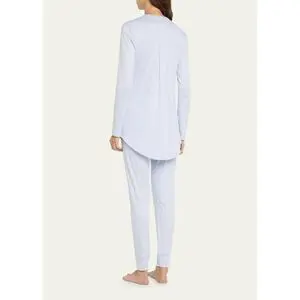 Hanro Pure Essence Two-piece Pajama Set - Black
