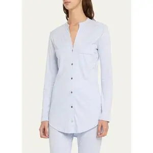 Hanro Pure Essence Two-piece Pajama Set - Black