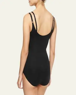 Spanx Sculpt Oncore Open-bust Brief Bodysuit