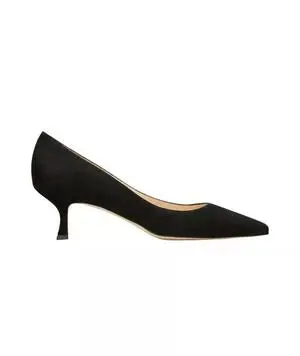 Manolo Blahnik Manolo Blahnik Srila Suede Pump - Black