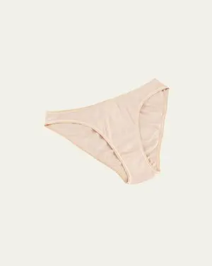 Hanro Seamless High-cut Cotton Briefs Skin
