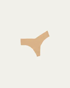 Commando Classic Solid Thong - Beige