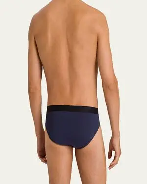Hanro Micro-touch Briefs - Navy