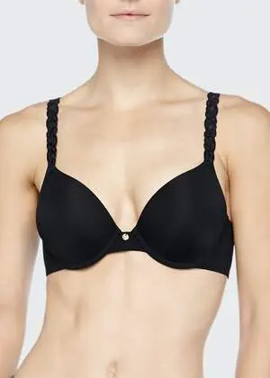 Natori Pure Luxe Contour Underwire Bra Anchor Marble