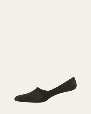 Pantherella Pantherella Seville Short Invisible Socks Black