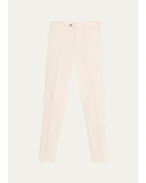 Brunello Cucinelli American Pima Italian-fit Chino Trousers - Off